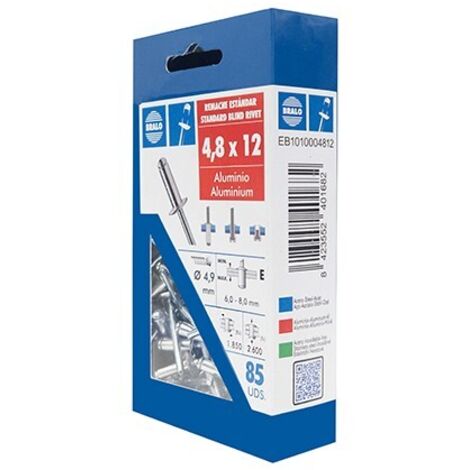 RIVET BLISTER 85 U - 4,8X10 MM
