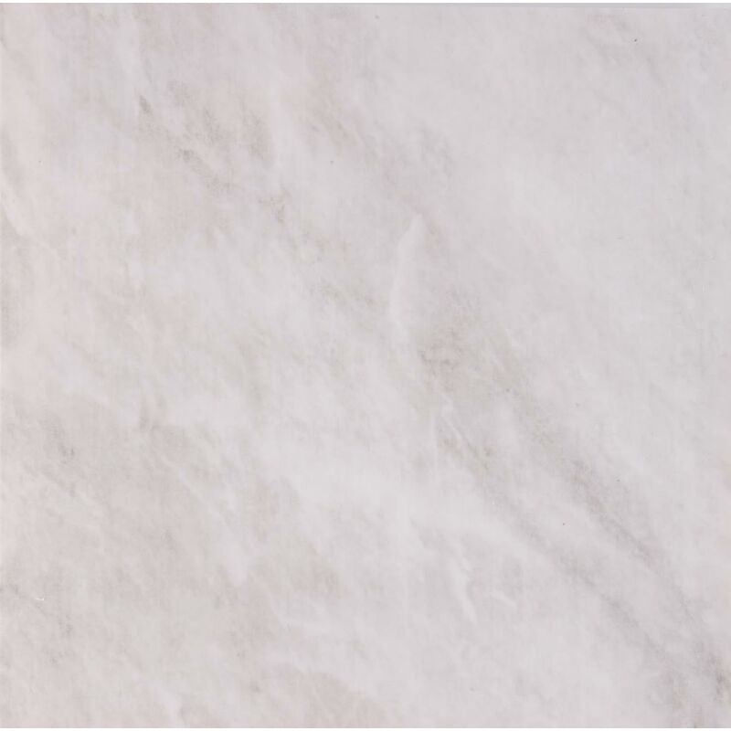Grey Marble Bathroom Shower Wall Panels Cladding PVC Waterproof 2400x1000mm