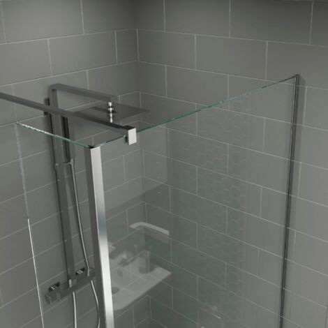 1200 x 900mm Sliding Shower Door & Side Panel Enclosure 6mm Glass ...