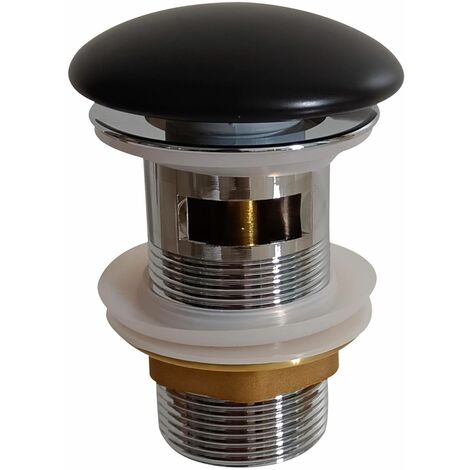 Architeckt Slotted Pop Up Basin Waste - Matt Black