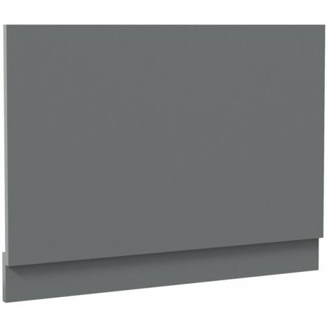 Modern Bathroom 1700 Front & 750 End Bath Panel Pack 18mm MDF Grey ...
