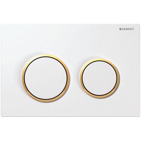 Geberit Kappa 21 Dual Push Button Flush Plate WC Concealed Cistern ...