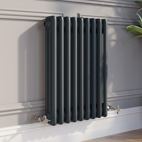 600 x 425mm Triple Horizontal Traditional Colosseum Anthracite Column ...