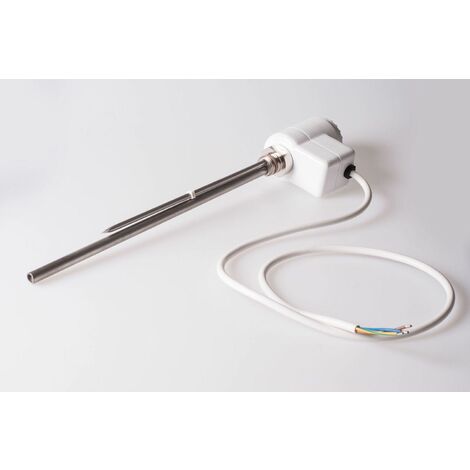 Dual Fuel Thermostatic Heating Element 150w Towel Rail White Bathroom ...