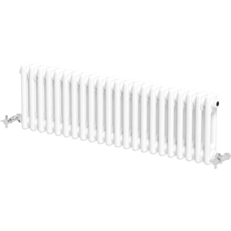 300 x 1010mm Double Bar Horizontal Traditional Colosseum White Column ...