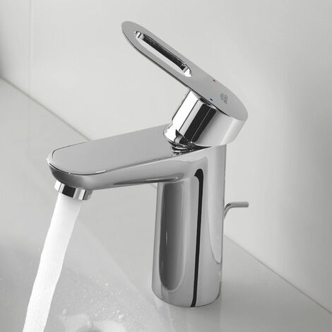 Grohe Start Loop Bathroom Basin Mixer Tap Pop Up Waste Chrome 23349000