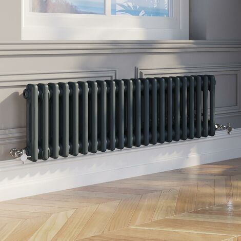 300 x 1010mm Double Horizontal Traditional Colosseum Anthracite Column ...