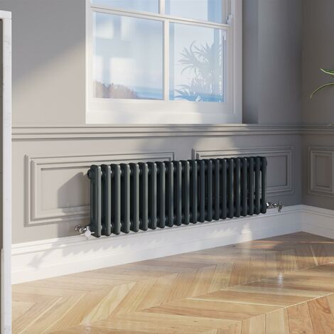 300 x 1010mm Double Horizontal Traditional Colosseum Anthracite Column ...