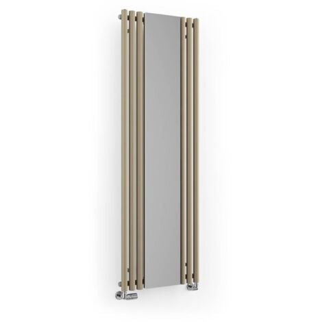 Terma Rolo Designer Radiator Quartz Mocha Mirror Vertical 1800 x 590mm