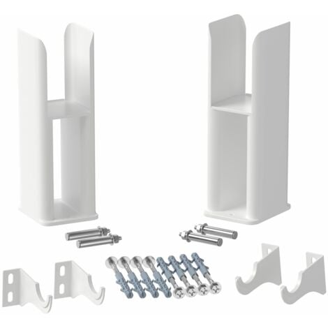 Floor Mounted Feet Leg Supports for Double Bar Horizontal Flat Radiator ...