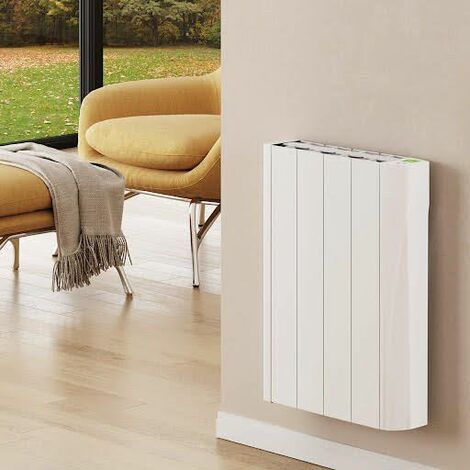 TCP Smart WiFi Electric Oil Filled Radiator 450x575mm 500w Wall Mounted
