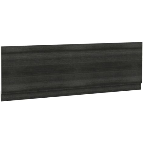 Modern Bathroom 1700mm Front Side Bath Panel 16mm MFC Charcoal Grey ...