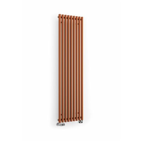 Copper Horizontal Designer Radiator Oval Column Central Heating Rads ...