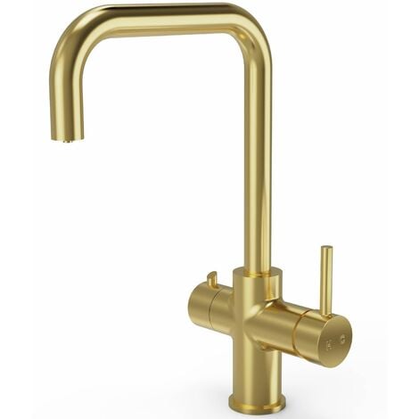 3 in 1 Instant Hot Cold Boiling Water Kitchen Mixer Tap & Tank Brushed ...