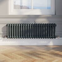300 x 1010mm Double Horizontal Traditional Colosseum Anthracite Column ...