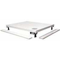 Shower Tray Riser Kit Panel For Rectangular/Square Plinth Adjustable ...
