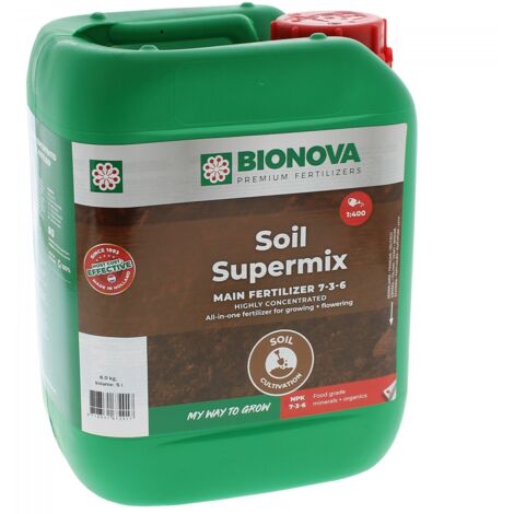 Soil Supermix - 5 litres - BIO NOVA