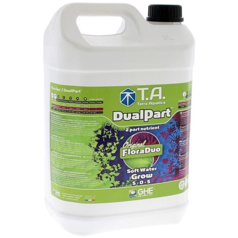 DUALPART Grow eau douce 5 litres - Terra Aquatica