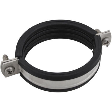 BIS Bifix-Edelstahl-Schelle 1301 mit Einlage DIN 4109 Gewinde M8 57-63mm
