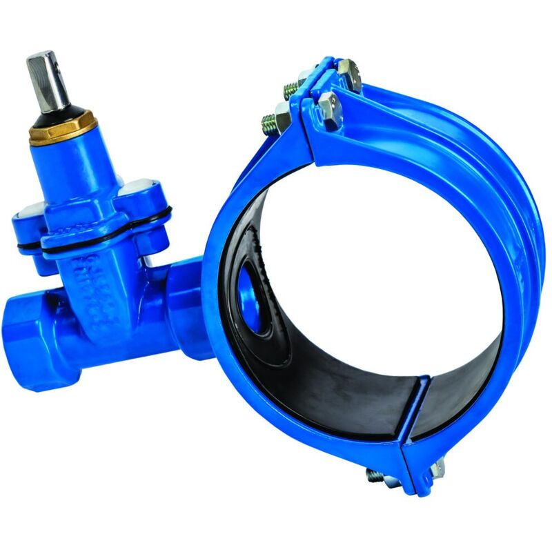 Valvola acqua filettata a fascia ZG2 NWZPE DN32x160 con guarnizione ...