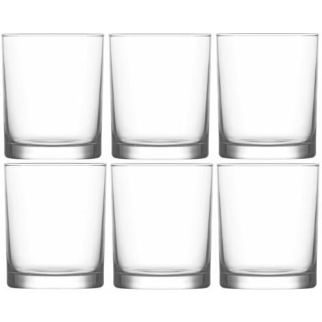 Set di 6 bicchieri bassi da whisky Liberty LAV da 280 ml