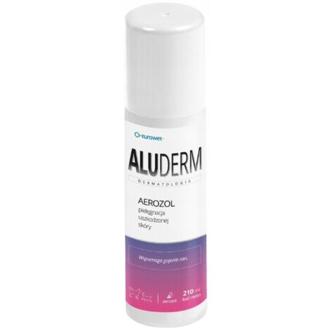 Spray per ferite ALUDERM PER CANI E GATTI EUROWET 210 ml