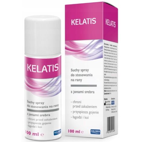 Spray per ferite KELATIS con argento Solinea 100 ml