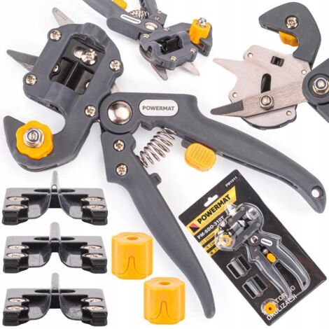 FORBICE DA POTATURA POWERMAT PER INNESTI DI ALBERI E ARBUSTI