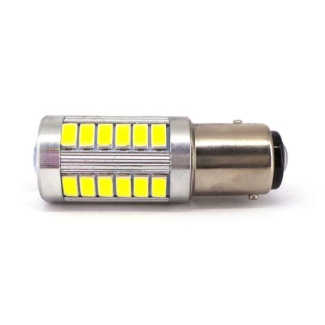 lampadine LED P21/5W BAY15D 12-18V 1000lm CANBUS non polarizzate bianche