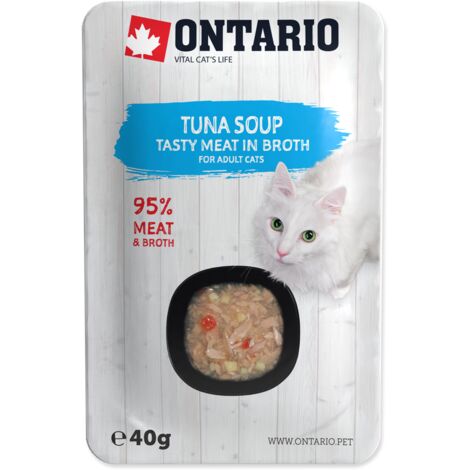 Ontario CAT KITTEN Zuppa di tonno e patate dolci 40 g