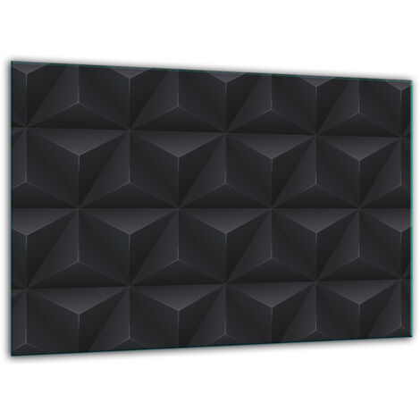 Tagliare in vetro tagliare a tavola temperata 30x22 nero