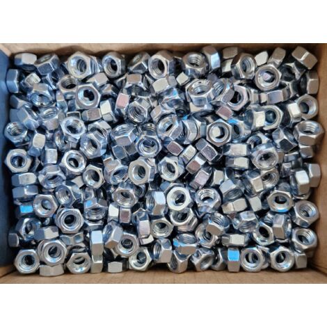 DADO ESAGONALE M6 DIN934 CLASSE 6 ZINCATO 1KG