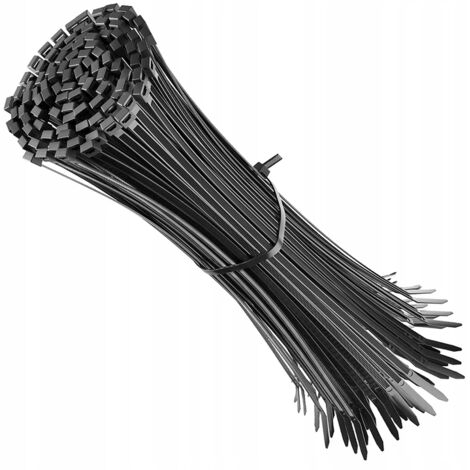 FASCETTE PER CABLAGGIO UV NERO 3,6X200 100 pezzi