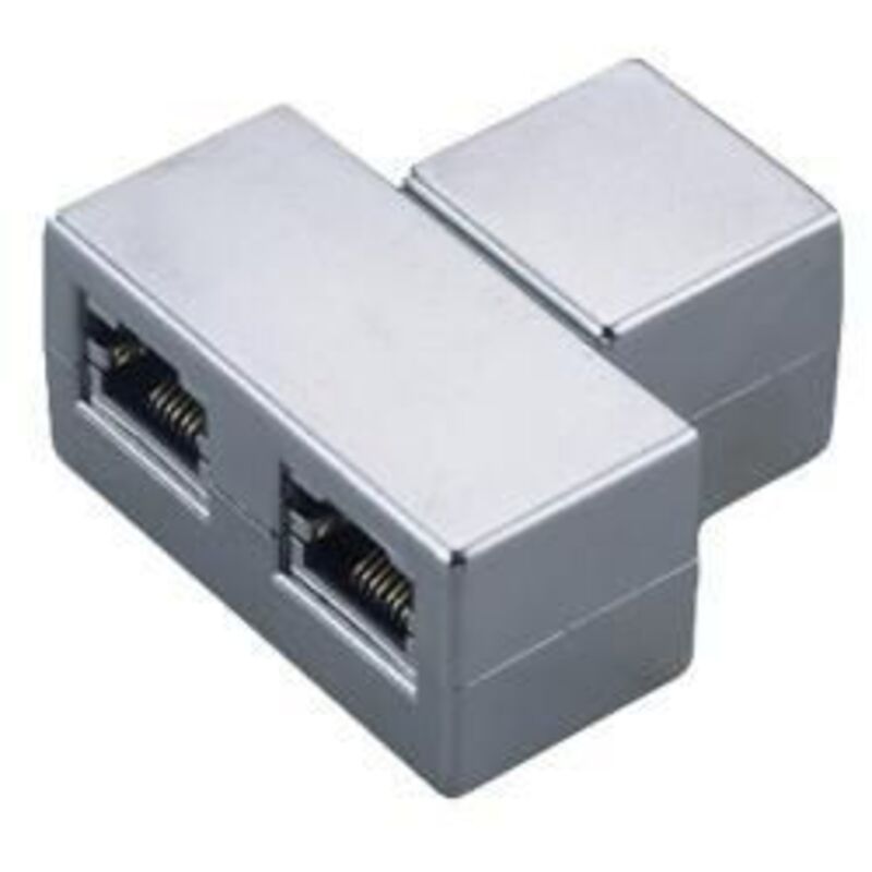 Adaptador MicroConnect Y RJ45-2xRJ45 F/F 8P