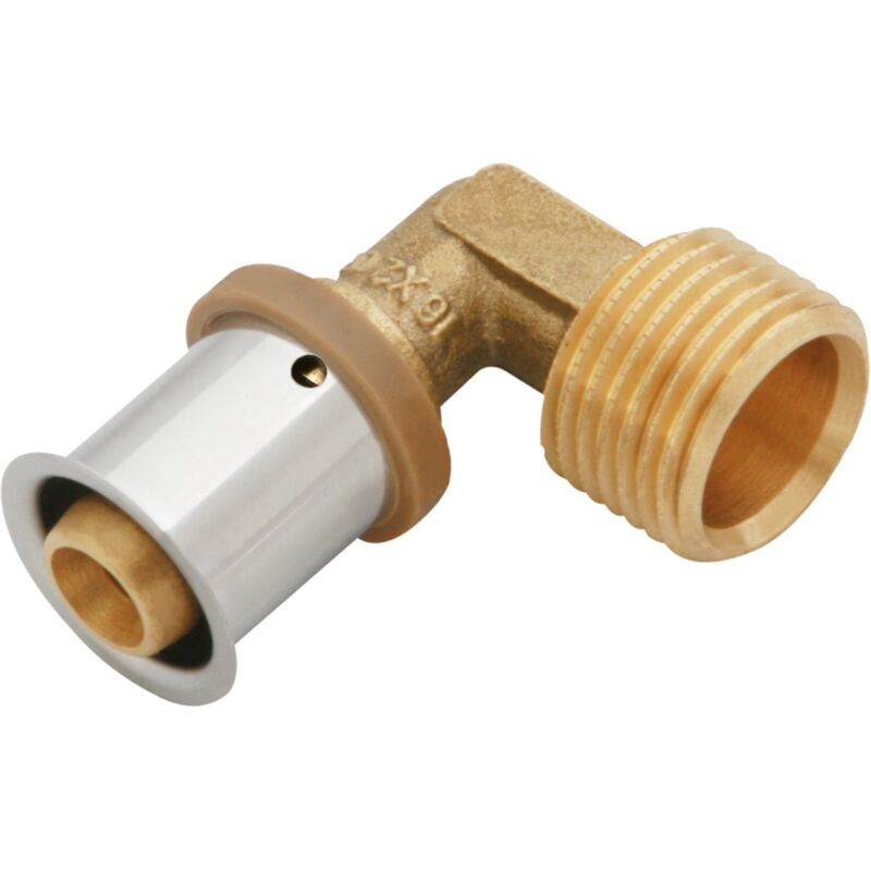 Codo de latón 90° GZ ultraPRESS - 26 R1""