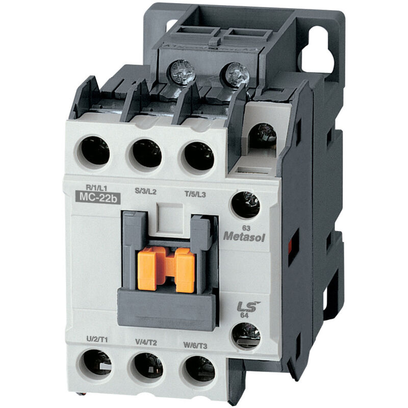 Contactor de potencia de 9 A, 4 kW, 3 polos con bobina de 12 V CC ...