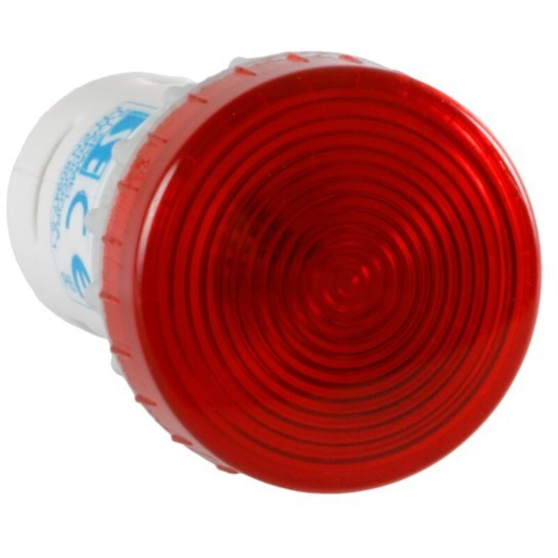 Lámpara compacta roja 230V BA9S Con LED 230V corriente alterna BA9S
