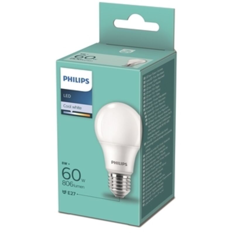 Bombilla LED Philips E27 de 8 W