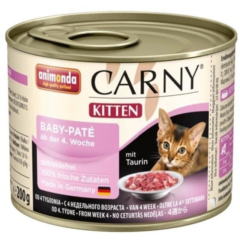 ANIMONDA Carny Kitten Paté Bebé 200g