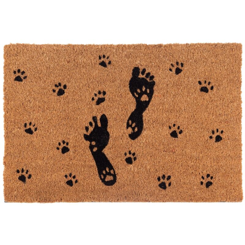 Felpudo de coco engomado ANIMALES rectangular 60 x 40 cm patrón n.º 2 ...
