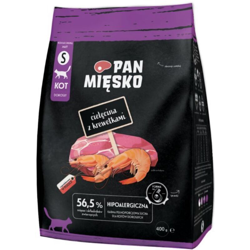 Mr. Meat Comida seca para gatos Envase de 400 g - Adulto Ternera con ...
