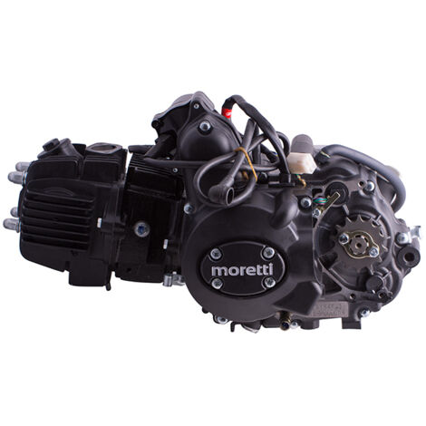 Motor horizontal Moretti 154FMI, 125 cc, 4T, manual de 4 velocidades ...