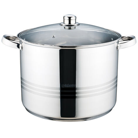 Olla grande con tapa 14 litros 30cm diámetro Maestro MR-3517-14