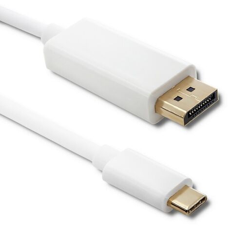 Qoltec DisplayPort modo alternativo USB 3.1 tipo C macho DisplayPort ...