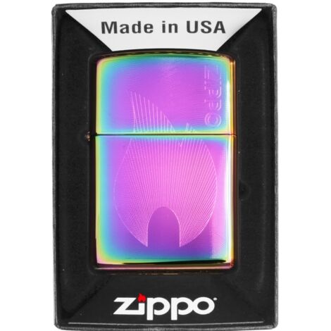 Encendedor Zippo FLAME RAINBOW Set de regalo n.° 4