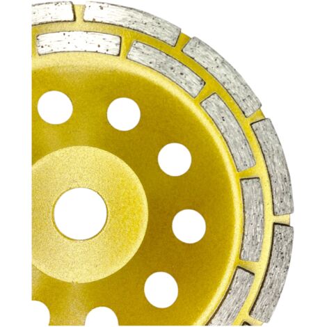 DISCO DE COPA DE DIAMANTE PARA DESBASTE DE HORMIGÓN 180 mm PIEDRA