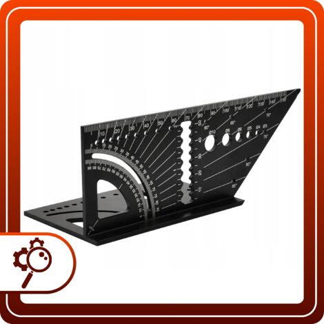 Plantilla universal para escuadra de carpintería de aluminio 3D (regla ...