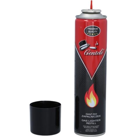 Botella de gas grande para rellenar el encendedor Gentelo Torch de 300 ml