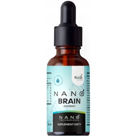 NANO BRAIN Adaptógenos cerebrales Sati Labs extractos de hierbas 50 ml