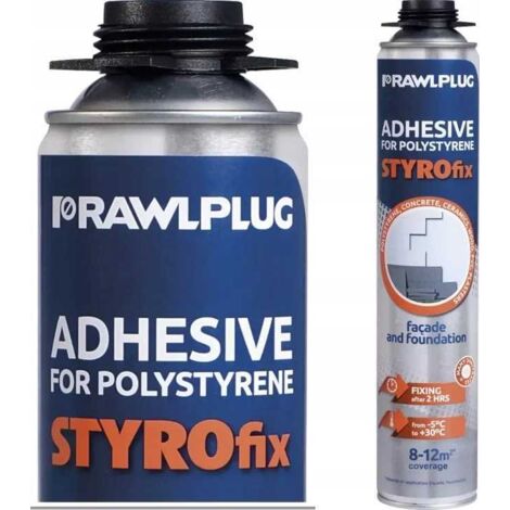 Pegamento para poliestireno STYROfix, fachadas y cimientos, 750 ml